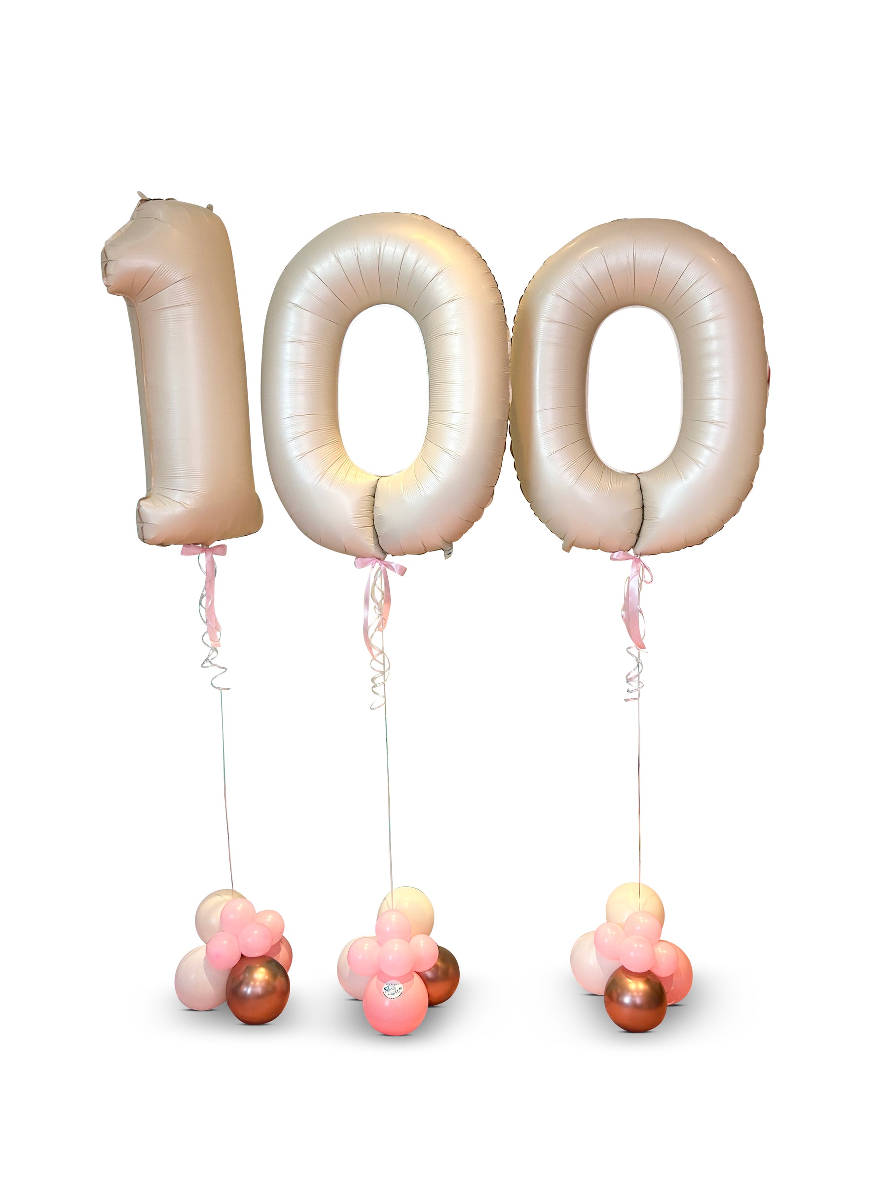 NUMBER BALLOONS-DELIVERY AVAILABLE-SILVER-GOLD-ROSE GOLD – T.O. Balloons