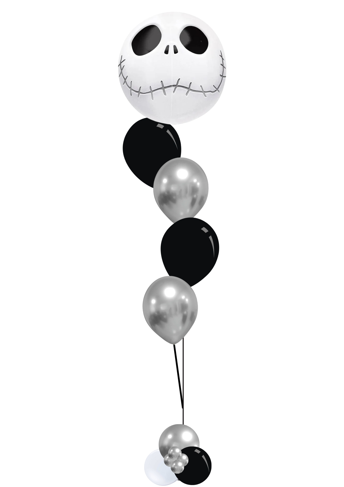 Jack Skellington Orbz Halloween Balloon – T.O. Balloons