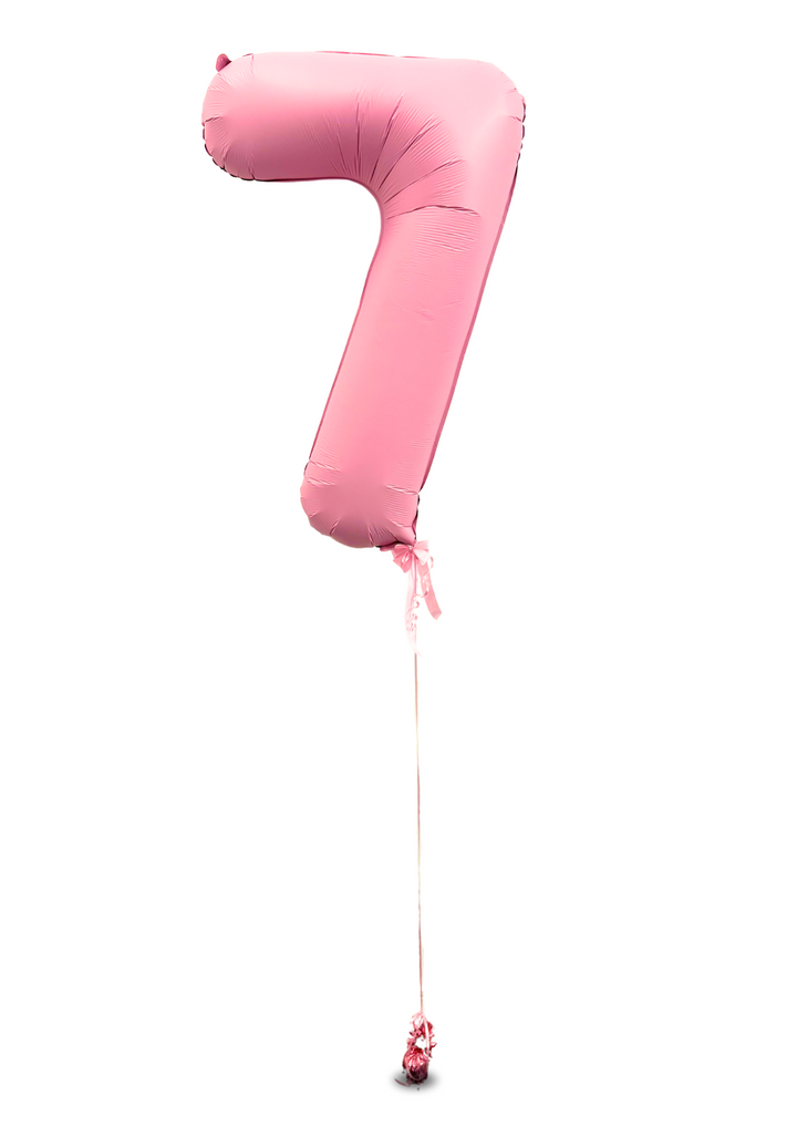 NUMBER BALLOONS-DELIVERY AVAILABLE-SILVER-GOLD-ROSE GOLD – T.O. Balloons