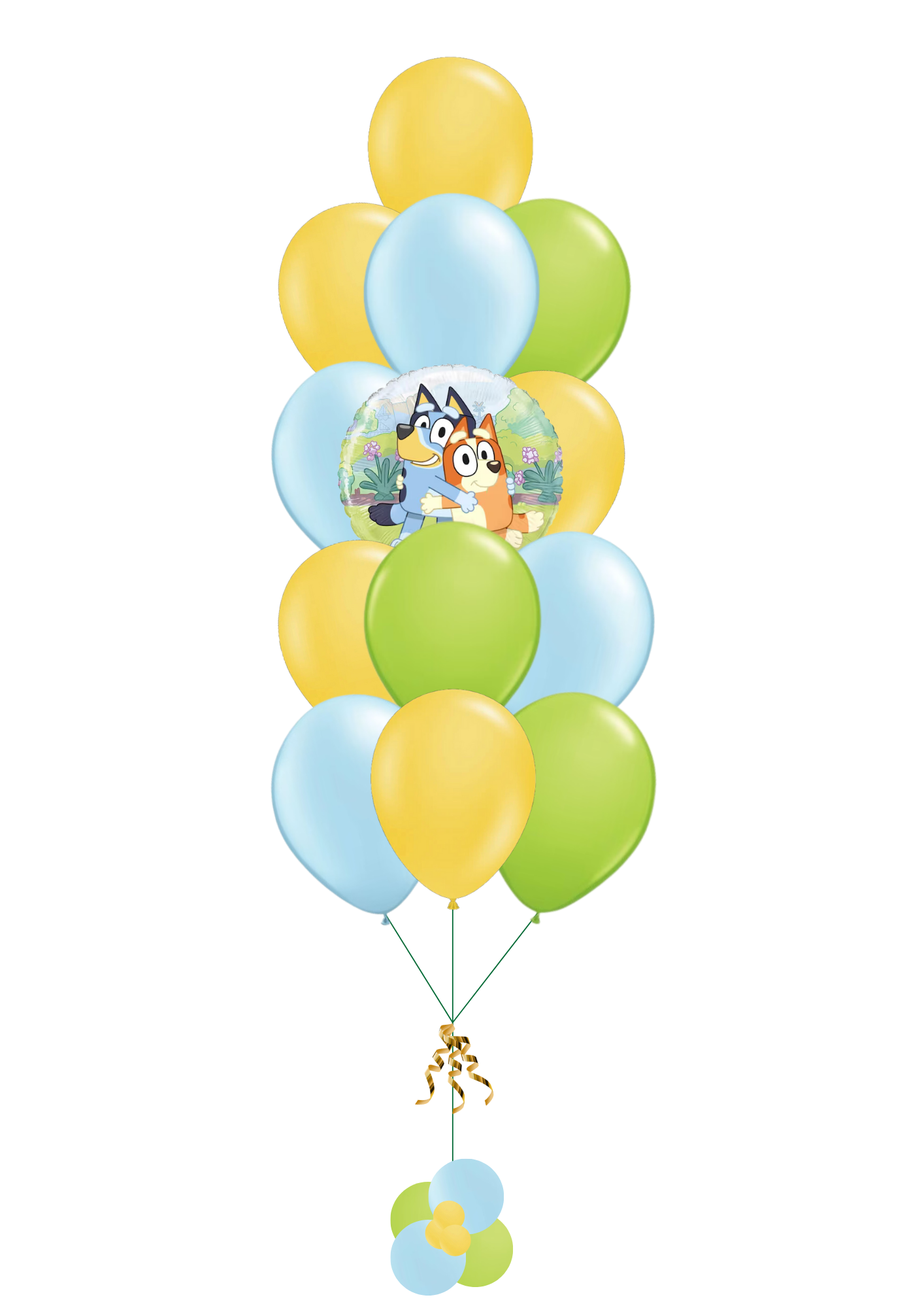 bluey balloons – T.O. Balloons