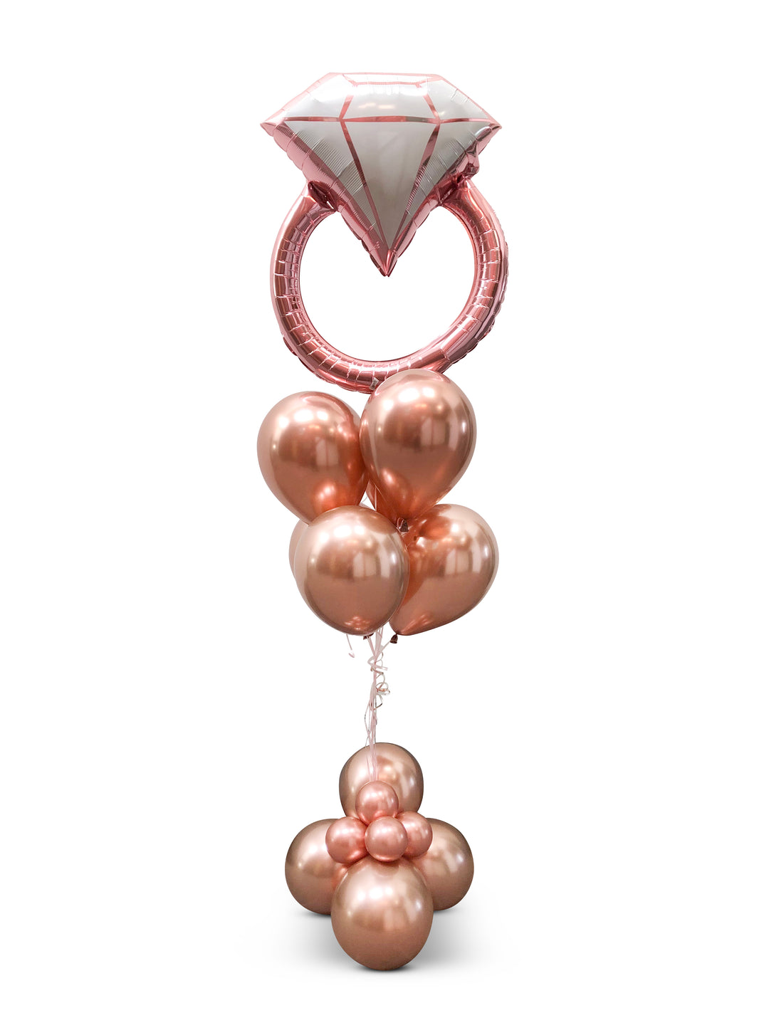 Engagement ring balloons – T.O. Balloons
