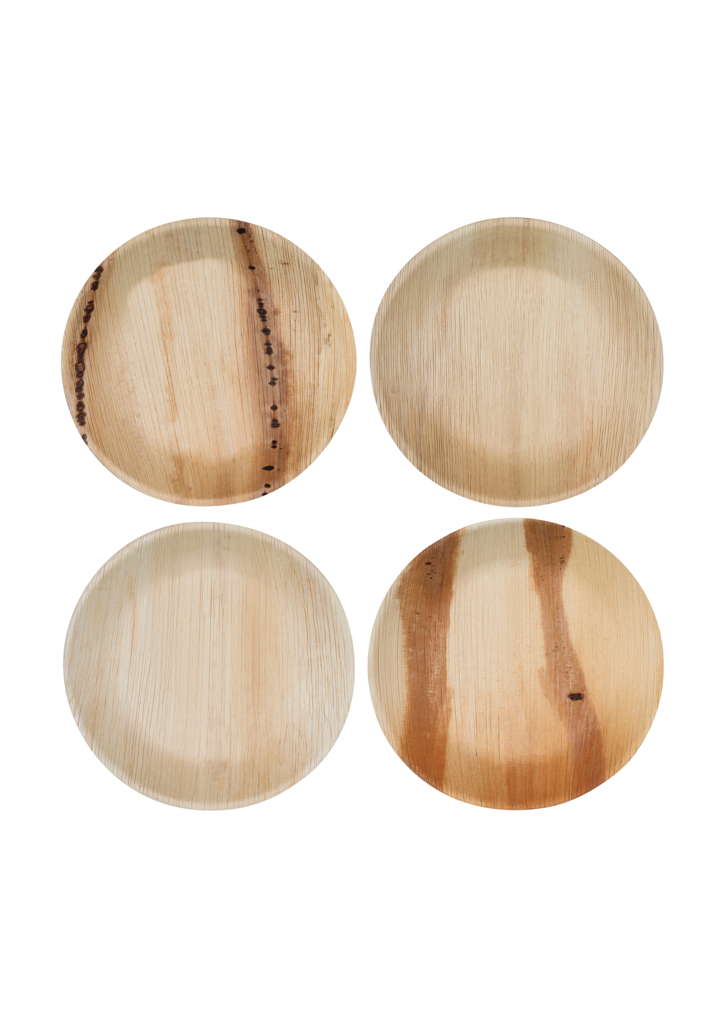 Bamboo Plates 4ct T O Balloons