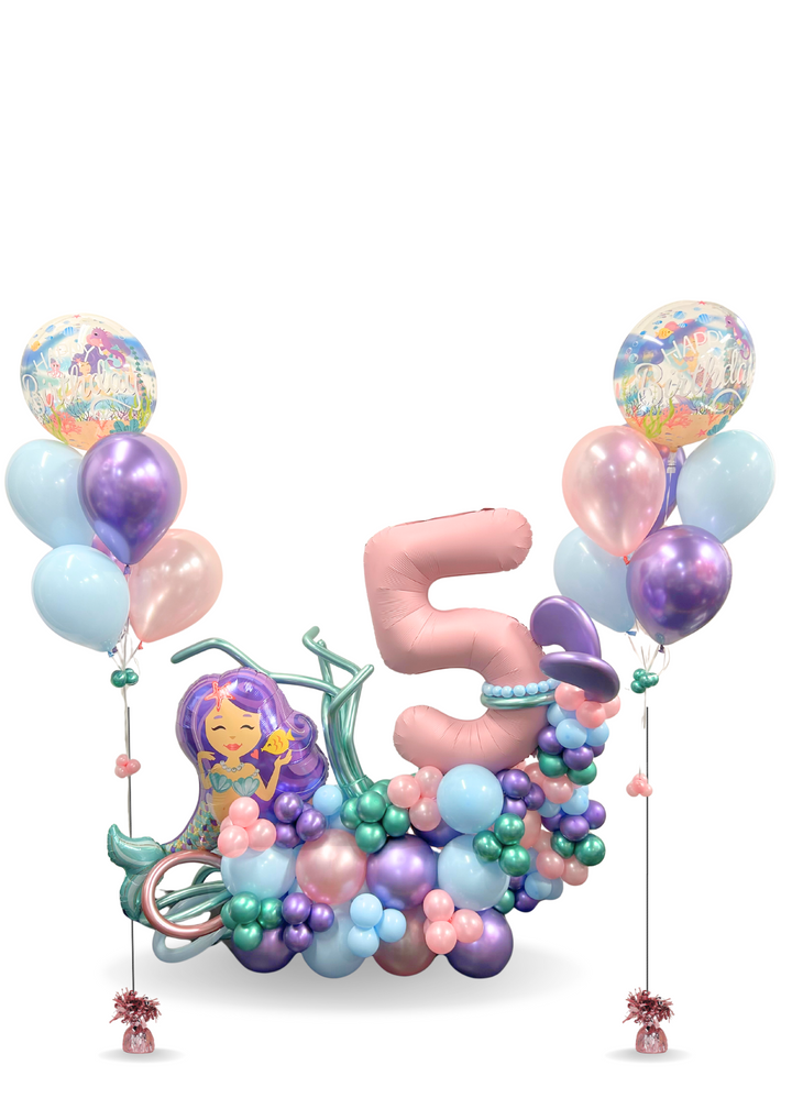 Mermaid Balloon Collection – T.O. Balloons