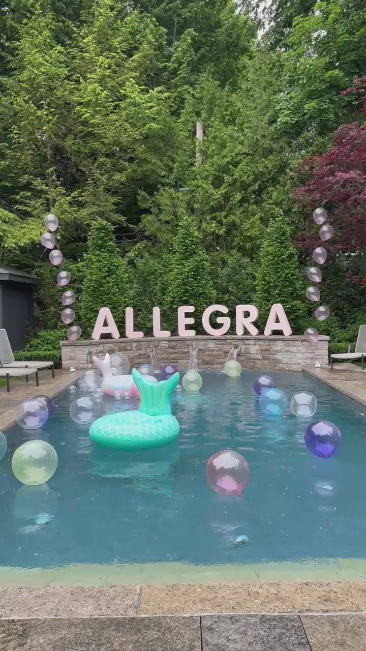 Mermaid themed install (mermaid) – T.O. Balloons