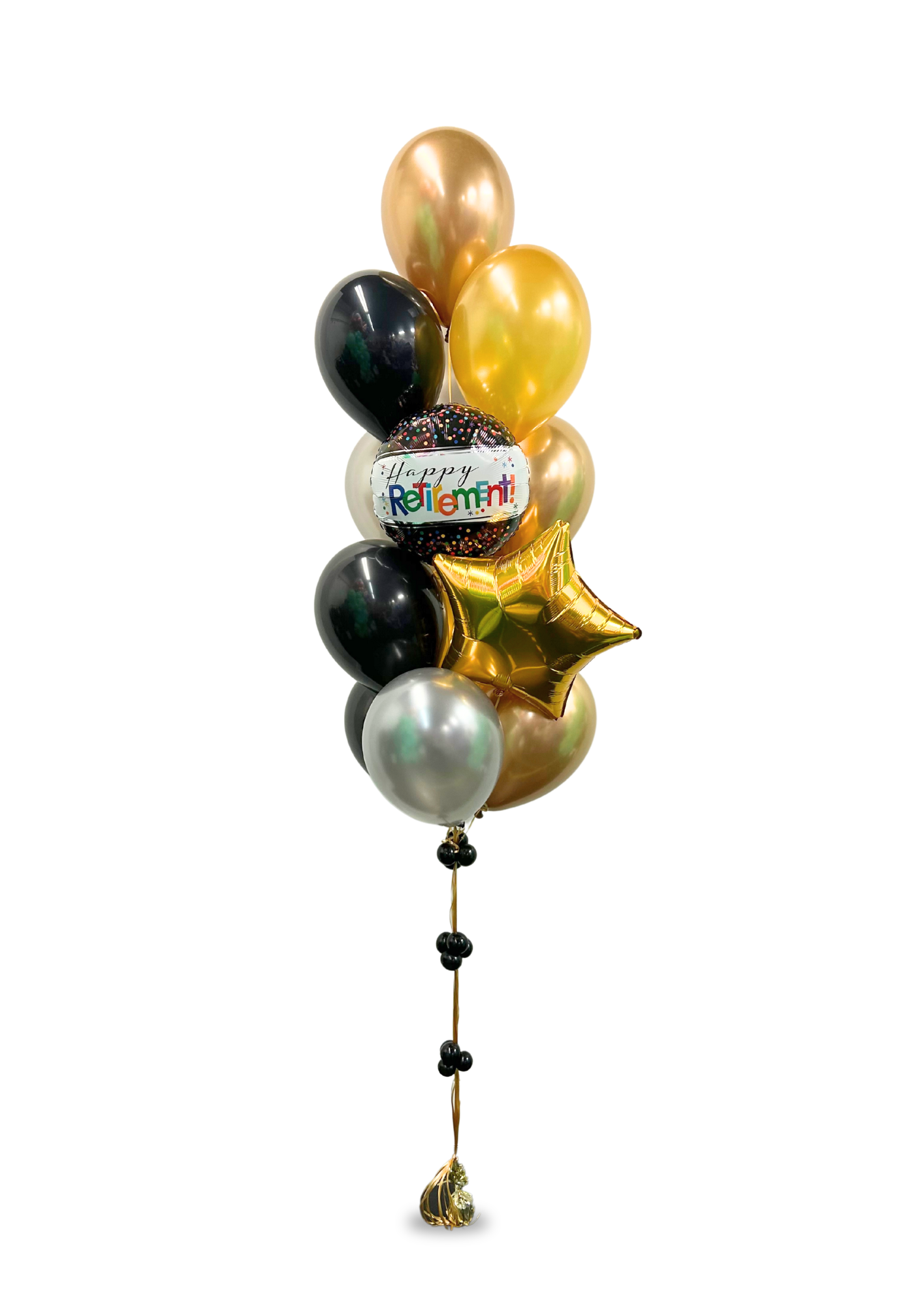 Retirement Balloon Bouquet – T.O. Balloons