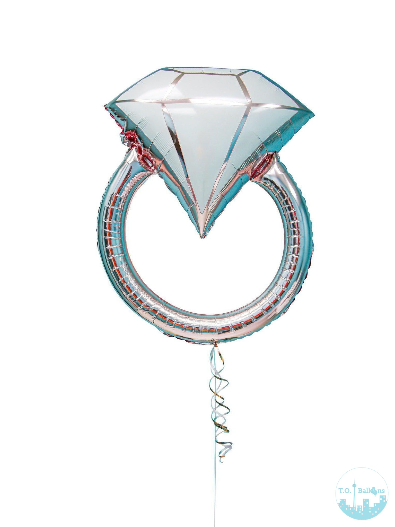 Engagement ring balloons – T.O. Balloons